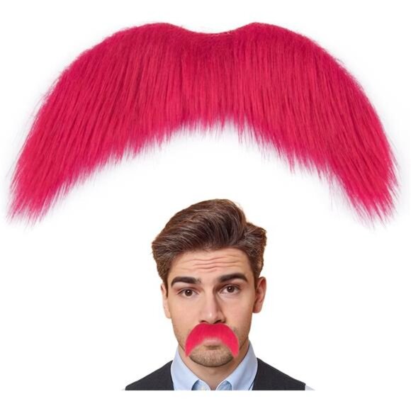 Accessories | Mustache For Men Red | Poshmark